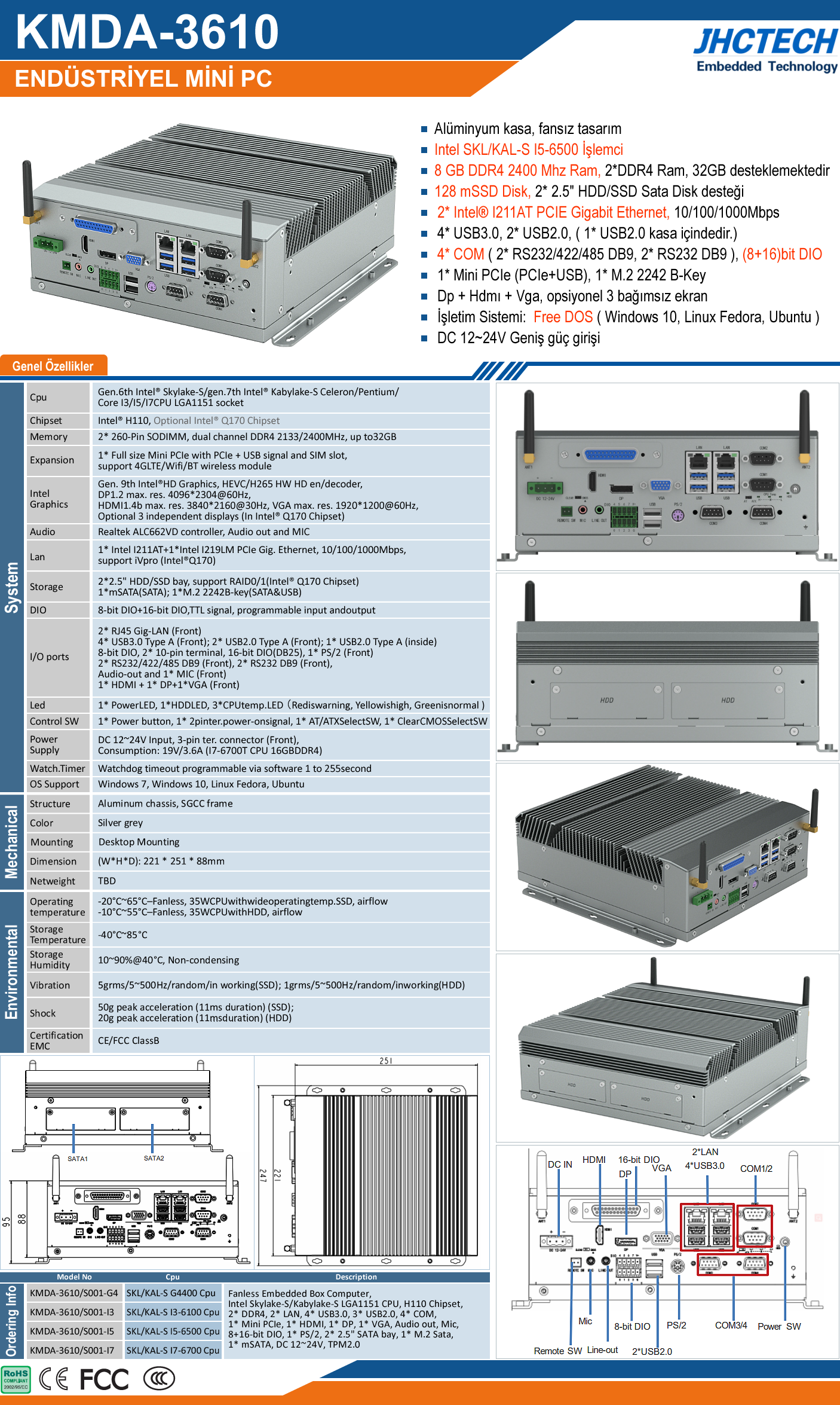 Maxwera , Orange pi , Jhctech